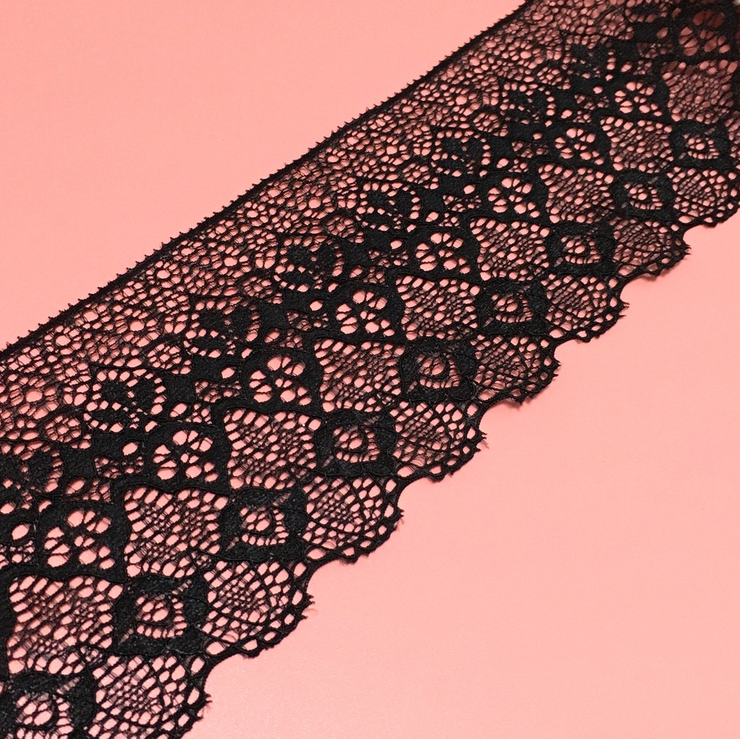 3.2 Inch Lace * 2 Yard|clothing Accessories|lace Wholesale|black Lace ...