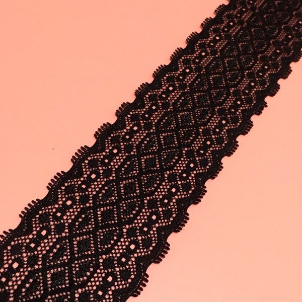 2 Inch Elastic Lace - Etsy