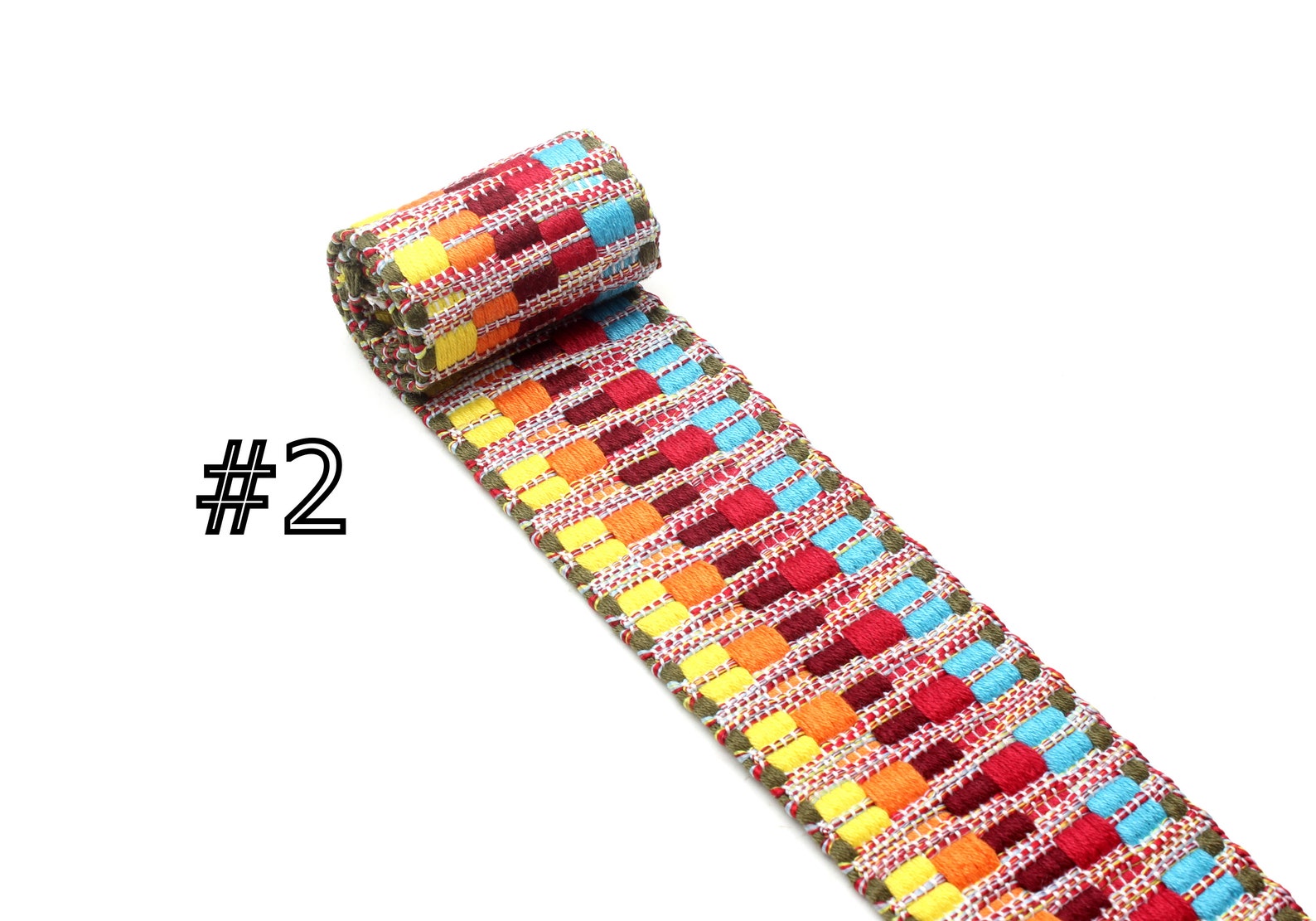 Jacquard Webbing-2 Inch Wide Webbing-webbing Belt-clothing Accessories ...