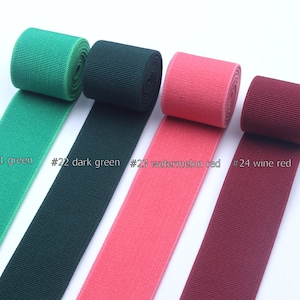 1 Inch Wide Elastic Band-1 Yards-plain Weave Elastic Band-elastic ...