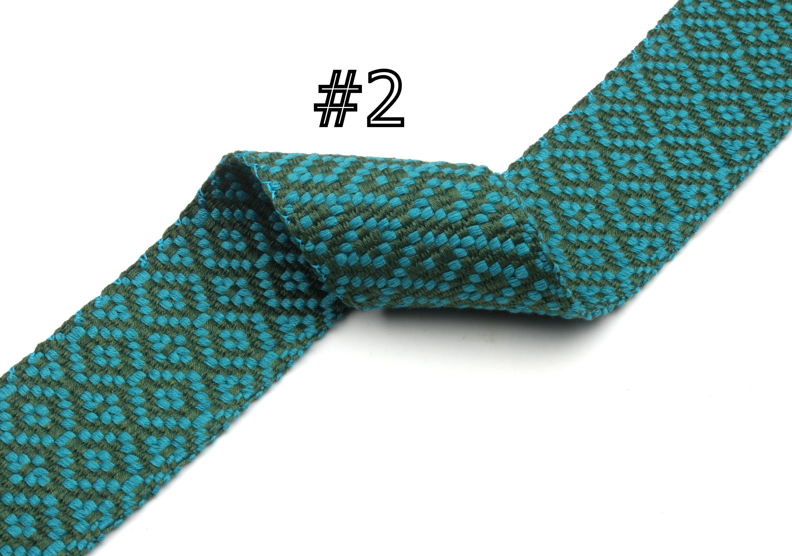 Jacquard Cotton Webbing-2 Inch Wide Webbing-webbing - Etsy