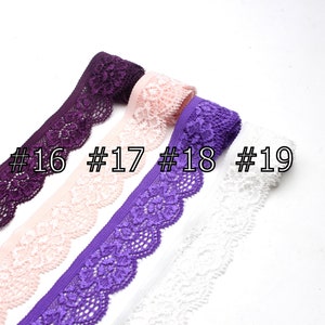 Color Lace|1 Inch Wide Lace|elastic Lace|clothing Accessories|skirt ...