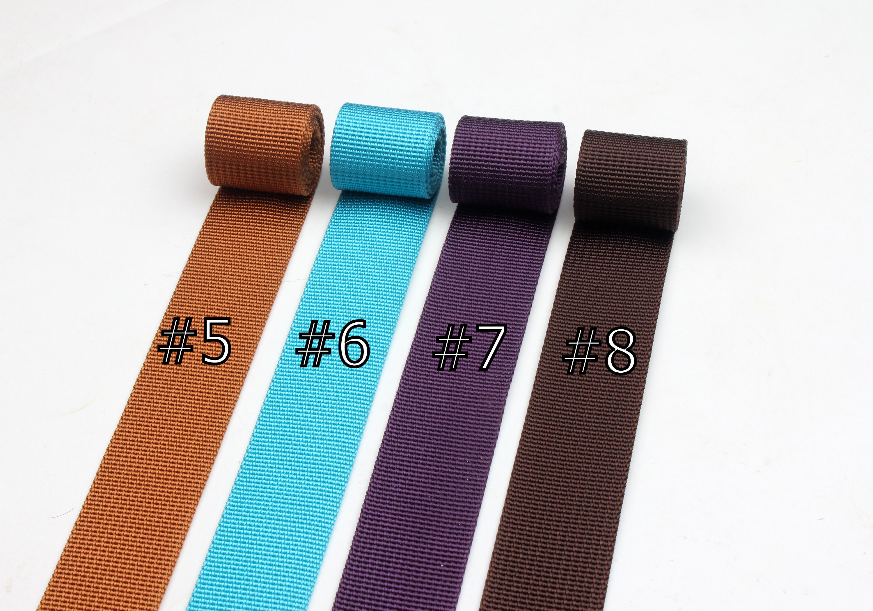 Dense Webbing-1 Inch Wide Webbing-webbing for Bags-colors - Etsy