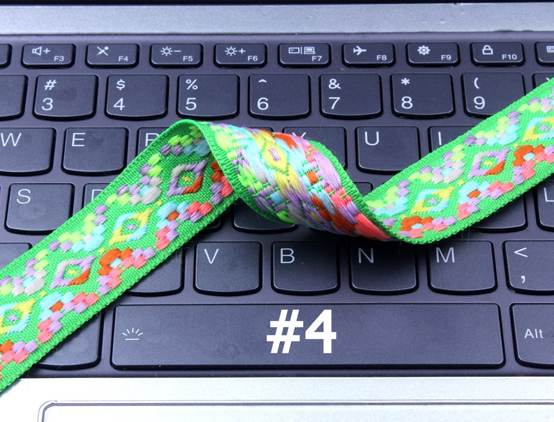 Tribal Style Webbing-1 Inch Wide Webbing-keychain - Etsy