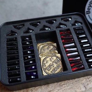 Upgrade Gem Set for Splendor Board Game - Glass Jewels and Metal Coins ...