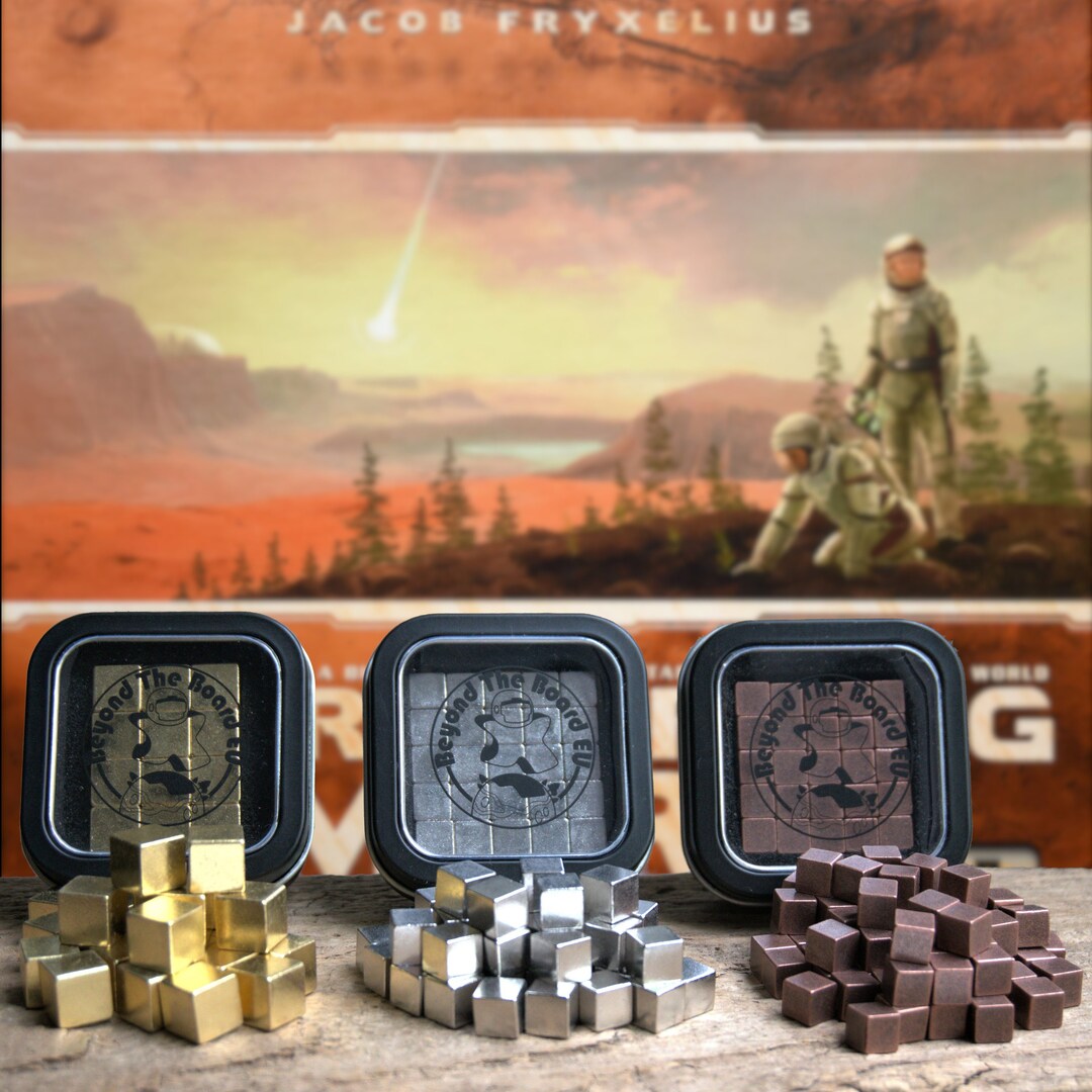 Metal Cubes/ Tokens, Terraforming Mars Compatible - Etsy