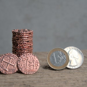 Mix and Match Colours - Metal Coins - Gold, Silver, Copper - Etsy