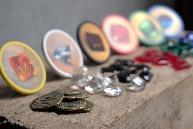 Upgrade Gem Set for Splendor Board Game Glass Rhinestone - Etsy