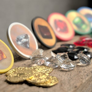 Upgrade Gem Set for Splendor Board Game Glass Rhinestone - Etsy