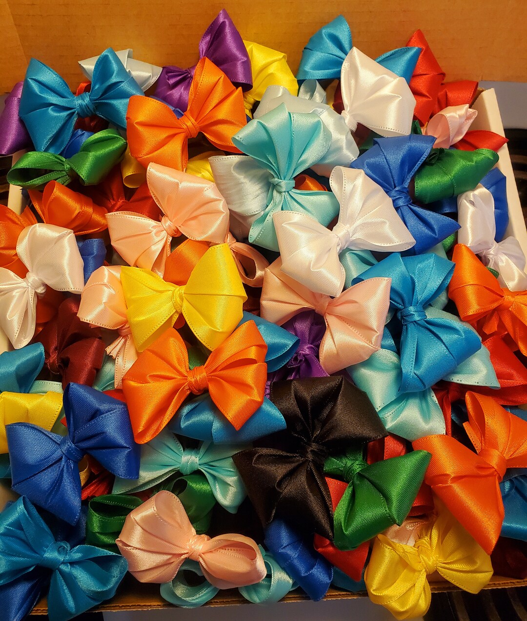 Treat Bows- Custom Treat Bows- Rice Krispy Treat Bows- Candy Apple Bows ...