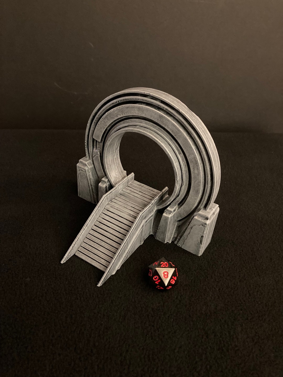 Cosmic Portal by 3D Hexes / Painted 28mm Miniature Scatter Terrain for ...