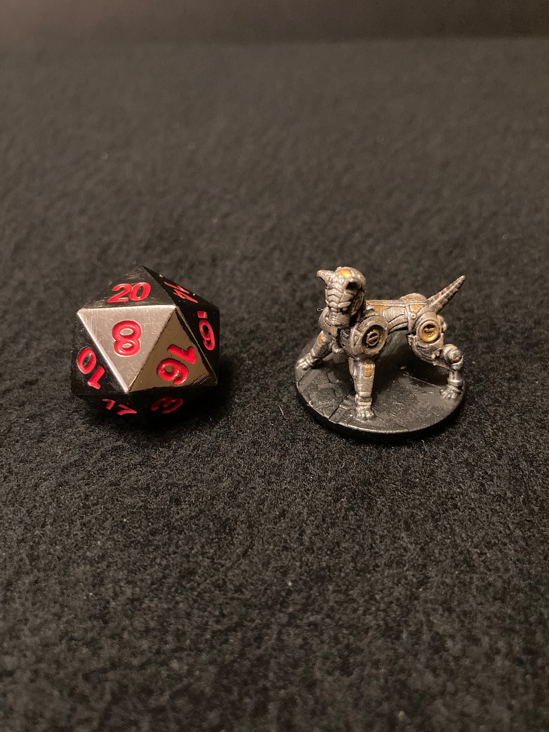 Robot Dog by EC3D / Painted 28mm Miniature for Dungeons and Dragons Dnd ...