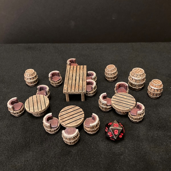 Dnd Tavern Furniture - Etsy