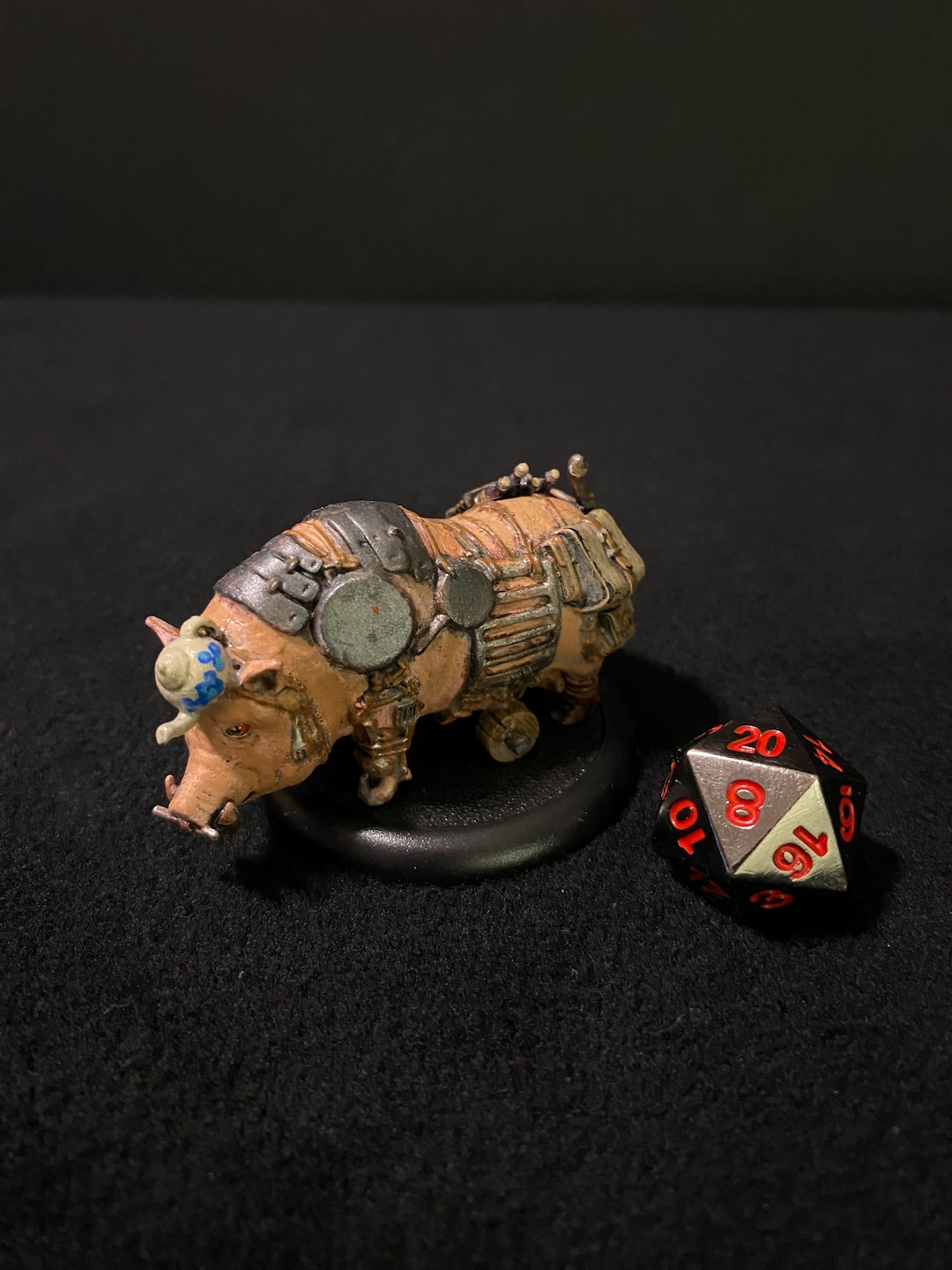Gracie by Malifaux / Armored Pig Raised by Goblins / Painted Miniature ...