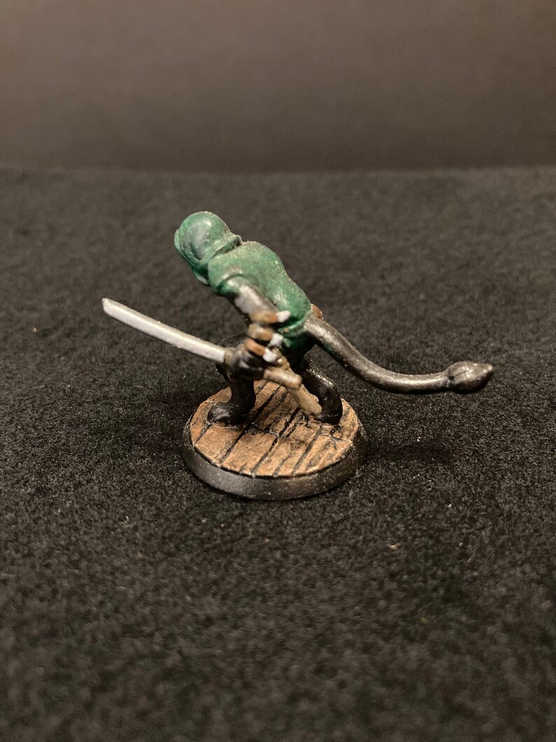 Tabaxi Ninja Custom Made With Hero Forge / Painted 28mm - Etsy