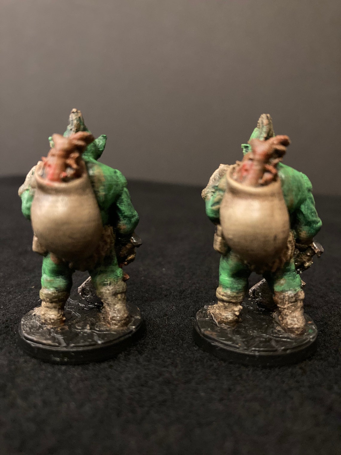 Orc Villagers / Painted 28mm Miniature for Dungeons and - Etsy