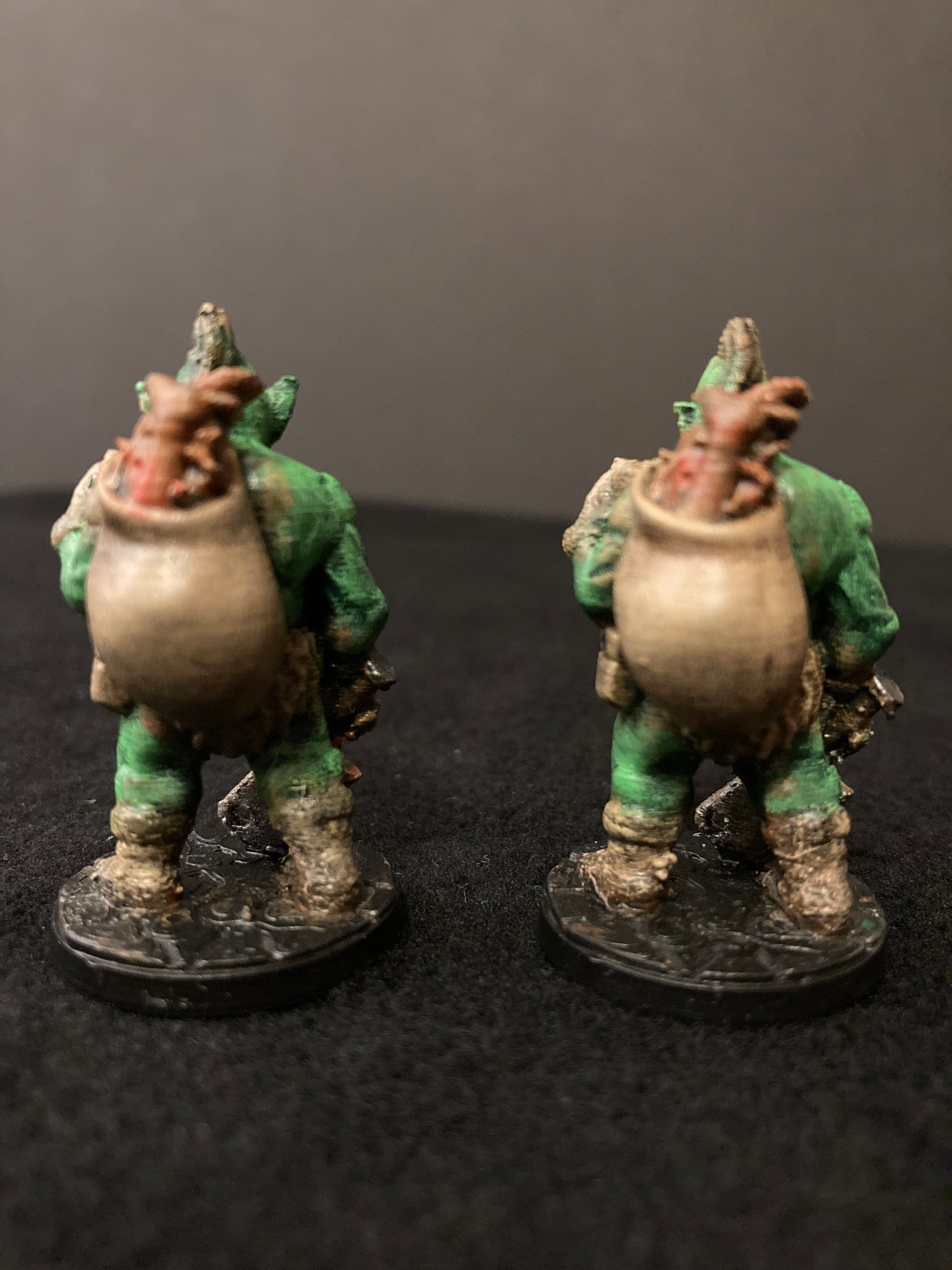 Orc Villagers / Painted 28mm Miniature for Dungeons and - Etsy