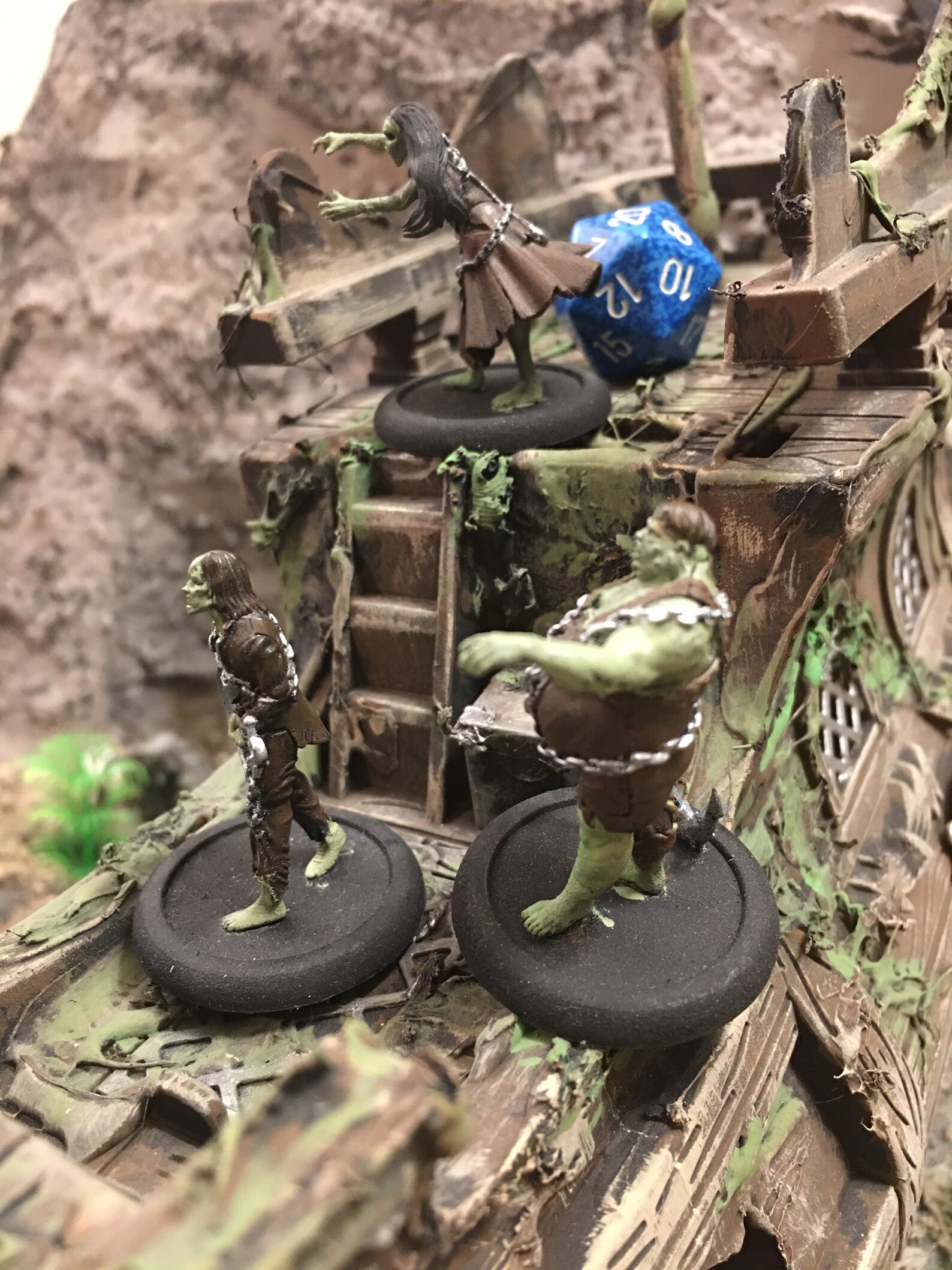 The Drowned / Undead / Malifaux / Painted Miniature for Dungeons ...