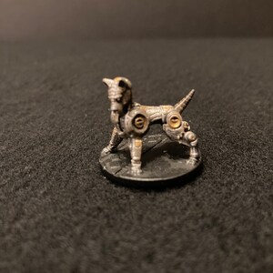 Robot Dog by EC3D / Painted 28mm Miniature for Dungeons and Dragons Dnd ...
