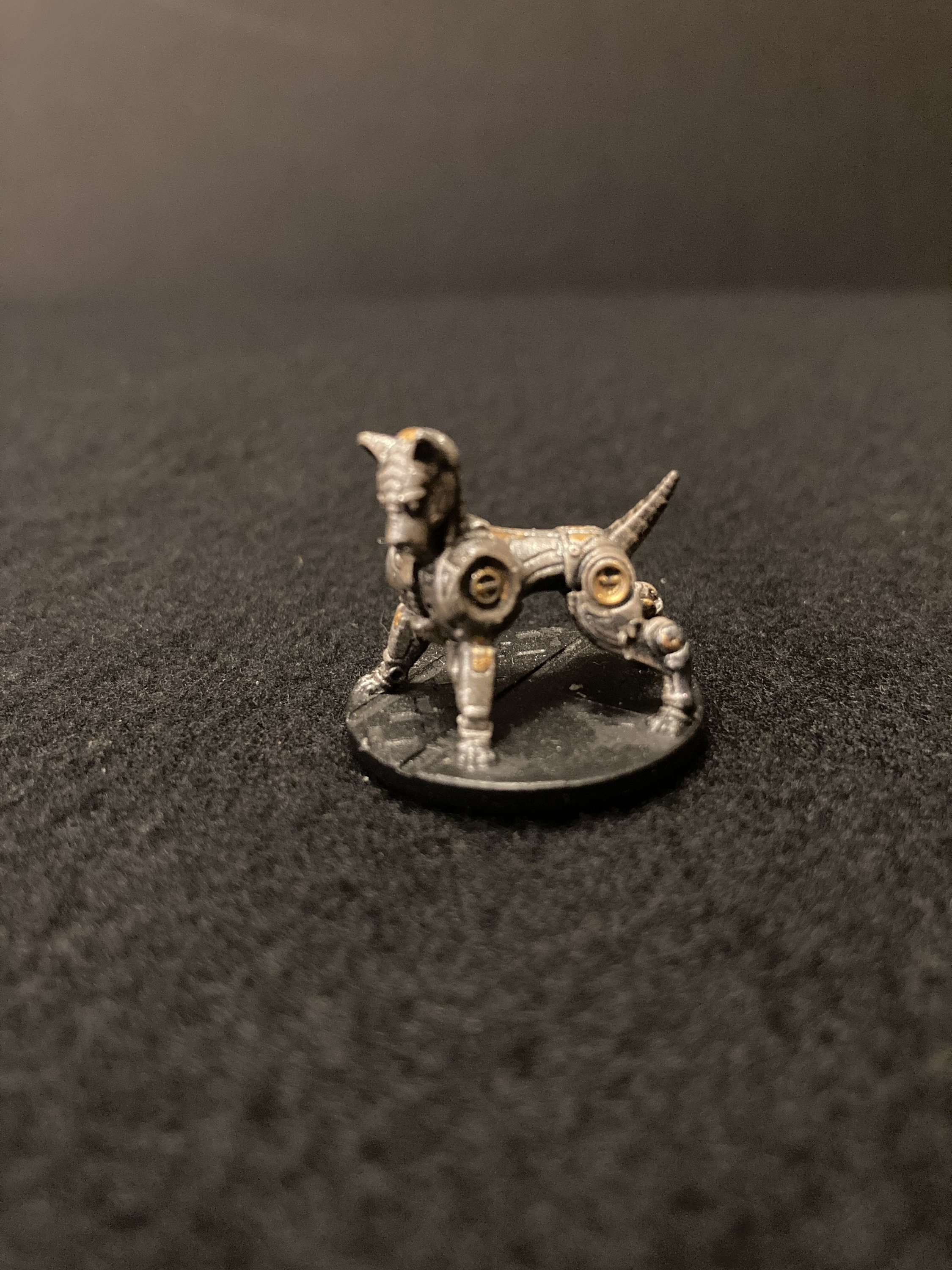 Robot Dog by EC3D / Painted 28mm Miniature for Dungeons and - Etsy