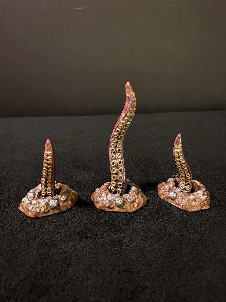 Tentacles by 3dmakerworks / 32mm Miniature Spell Effect for Dungeons ...