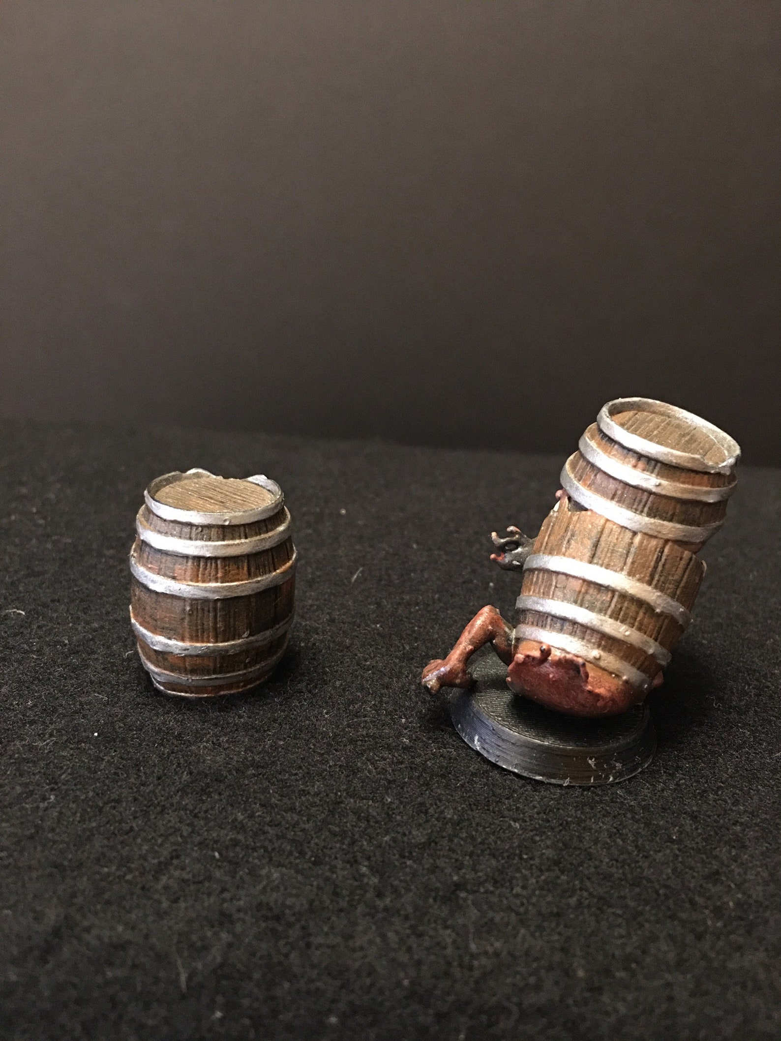 Barrel Mimic by Manuel Boria Miniatures / Painted Scale Miniature for ...