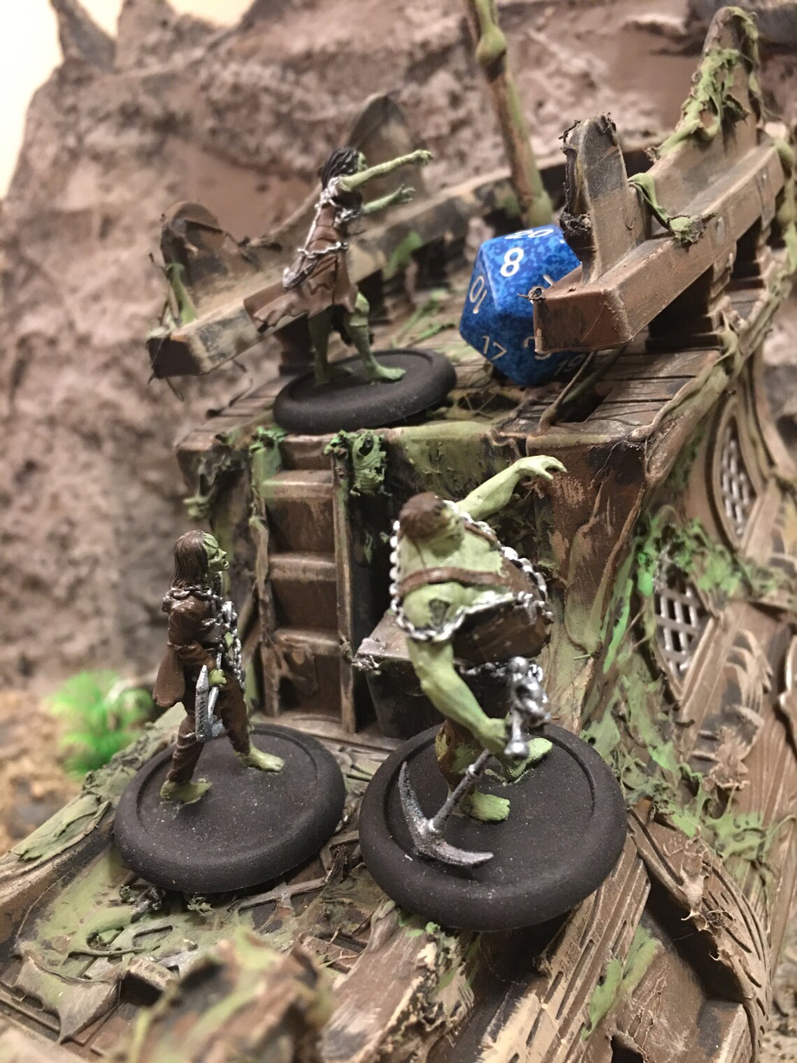 The Drowned / Undead / Malifaux / Painted Miniature for Dungeons ...