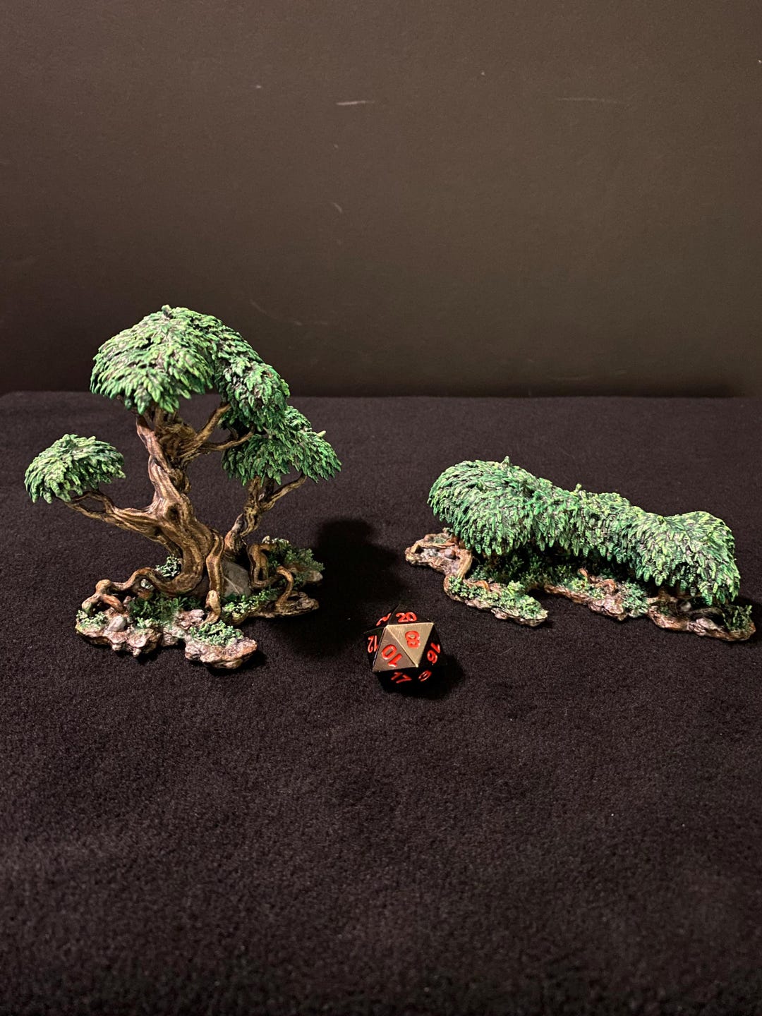 Gloaming Swamp Scatter Tree and Bush by 3degos / 28mm Miniature Terrain ...
