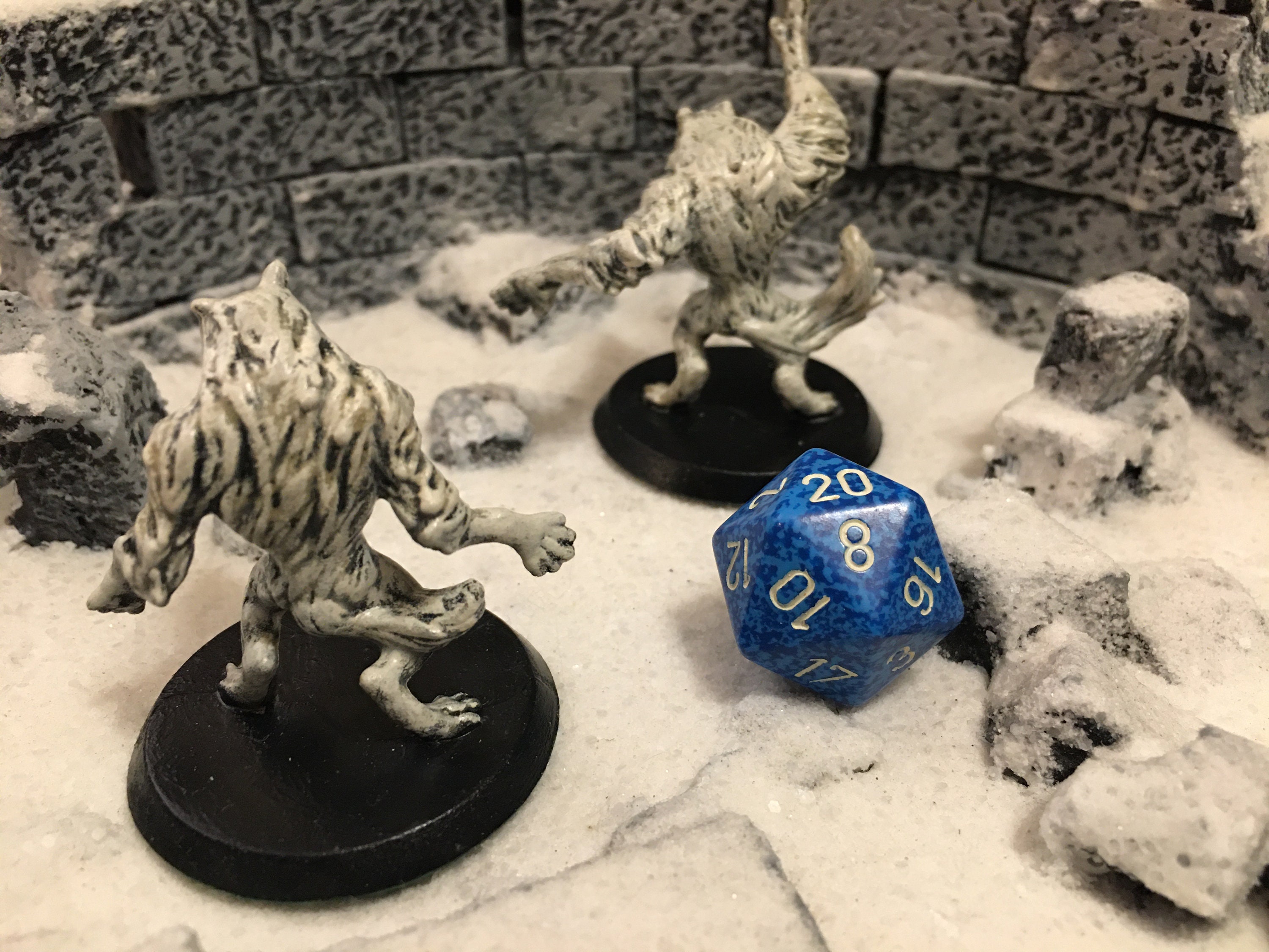 Winter Werewolves From MTG Arena of the Planeswalkers / Set of - Etsy