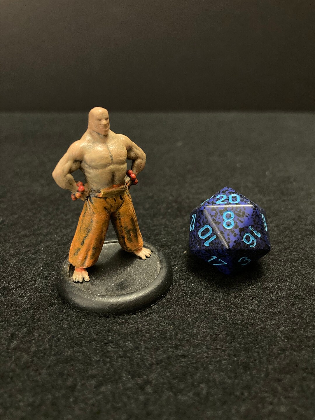 Monk From Ten Thunders Clan for Malifaux / Painted 28mm Miniature for ...