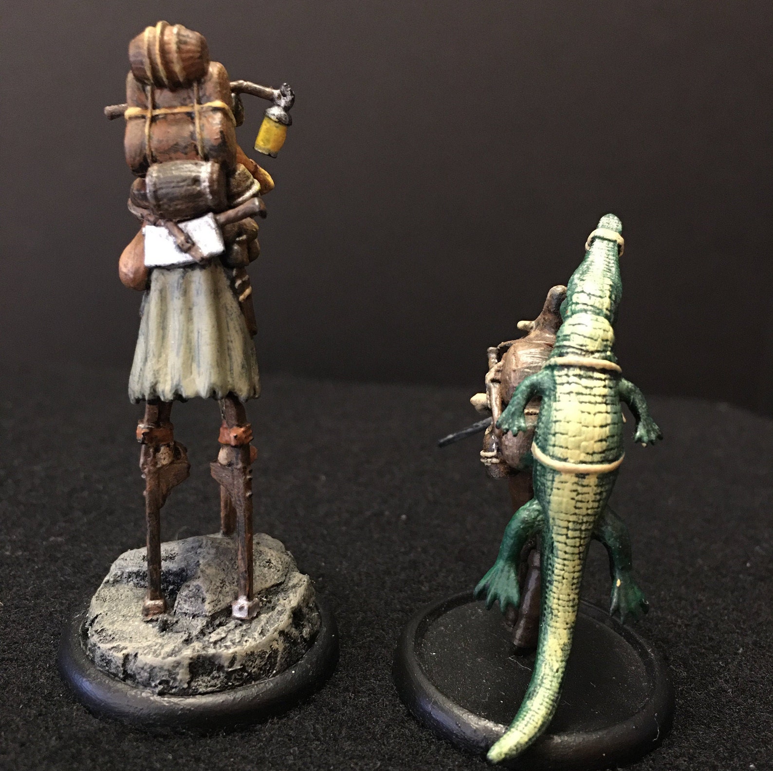 Bayou Smugglers from Malifaux / Painted 28mm scale miniature / | Etsy