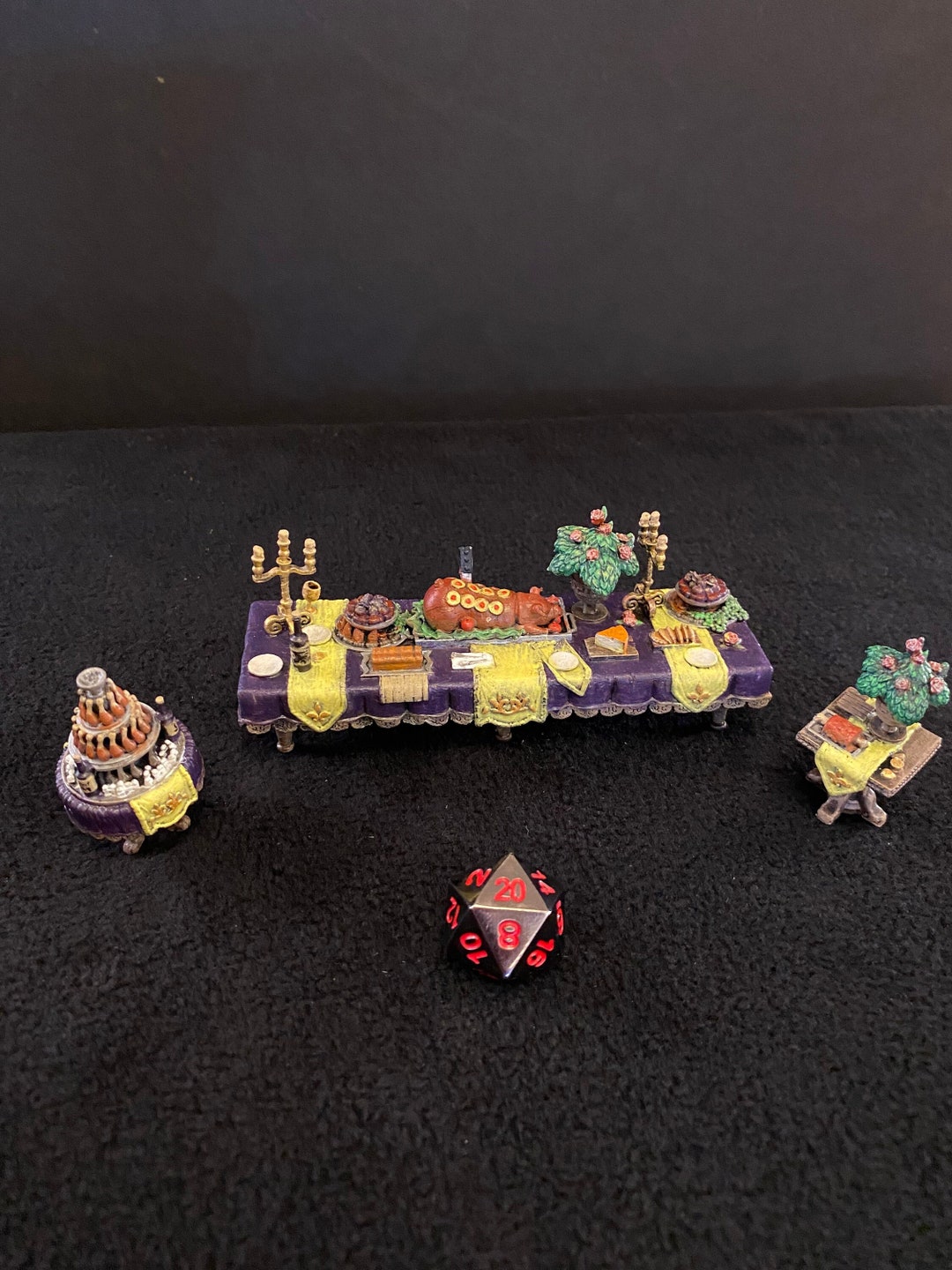 Feast Tables by Cast n Play / Painted 32mm Miniature for Dungeons and ...