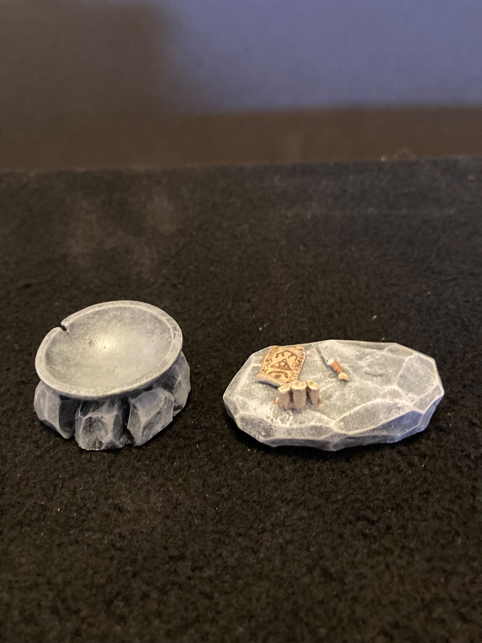 Evil Cult Sacrificial Altar / Painted 28mm Miniature Scatter Terrain ...