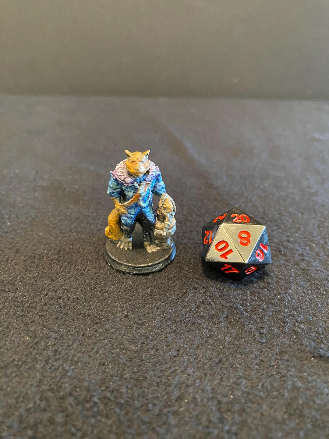 Tabaxi Noble by EC3D / Painted 32mm Miniature for Dungeons and Dragons ...