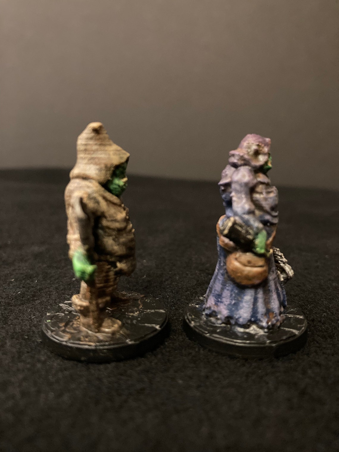 Orc Villagers / Painted 28mm Miniature for Dungeons and - Etsy