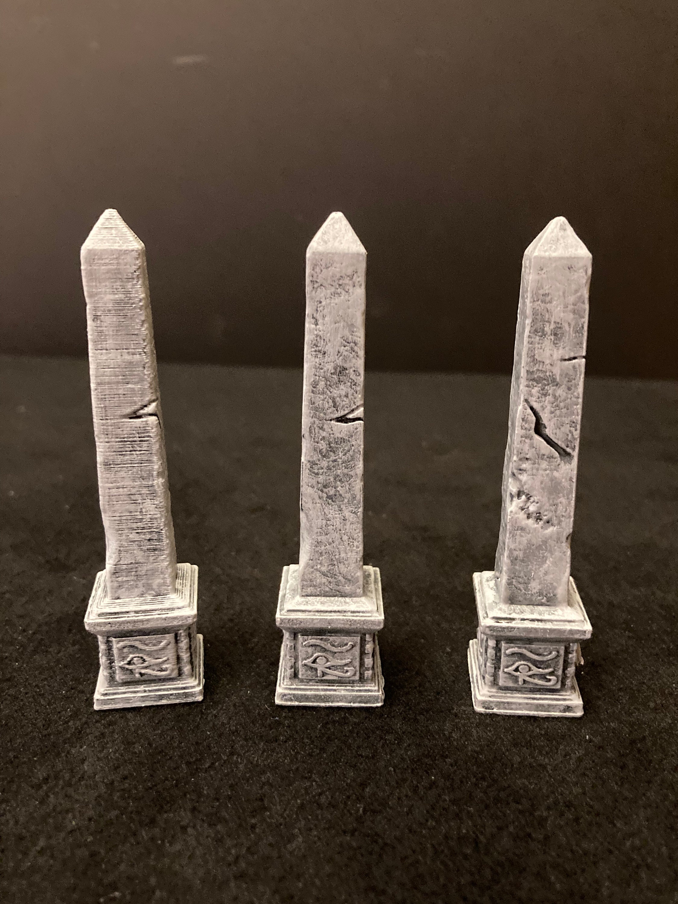 Ancient Ruins Stone Columns and Pillars / Painted 28mm Miniature ...