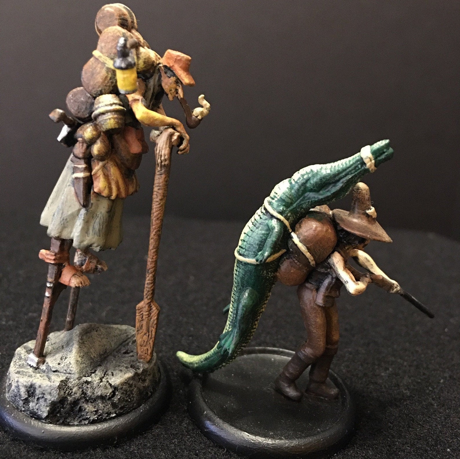 Bayou Smugglers from Malifaux / Painted 28mm scale miniature / | Etsy