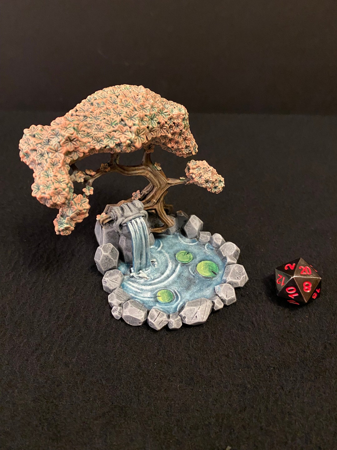 Sakura Pond by Bite the Bullet / Painted 28mm 32mm Miniature Scatter ...