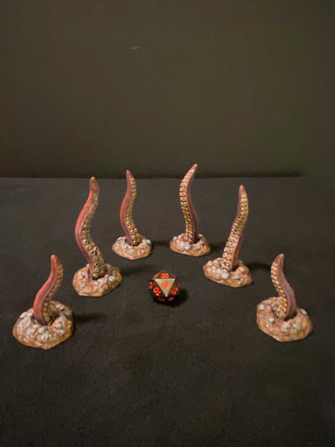 Tentacles by 3dmakerworks / 32mm Miniature Spell Effect for Dungeons ...