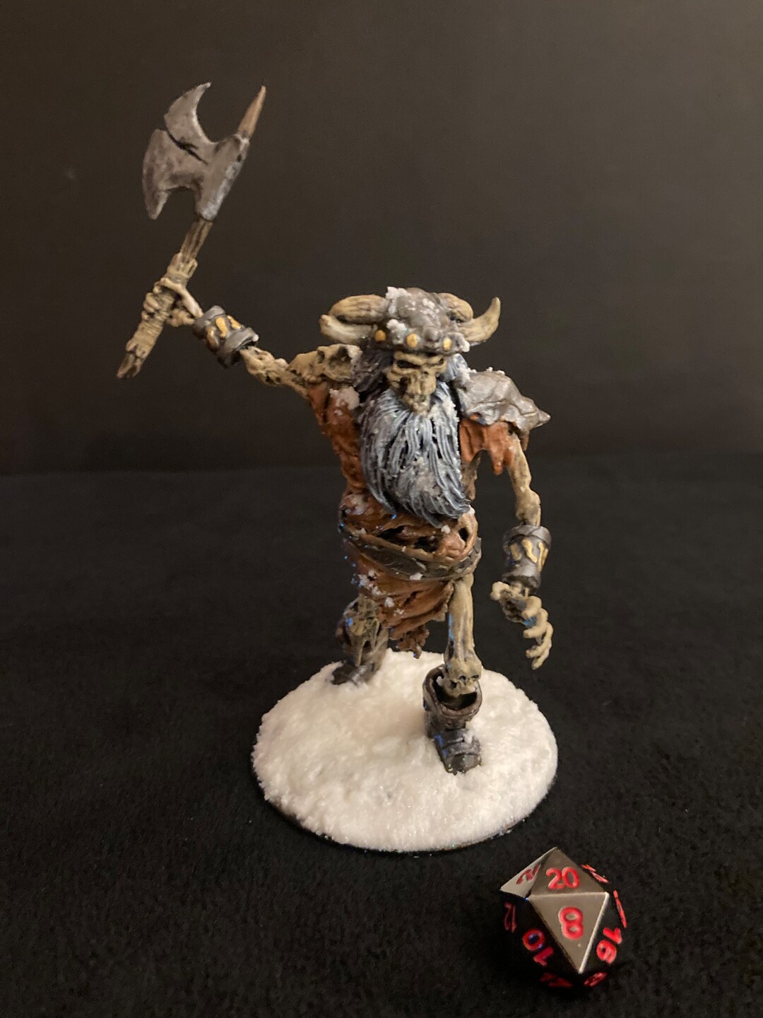 Frost Giant Skeleton by Wizkids Nolzur’s Marvelous Miniatures / Painted ...