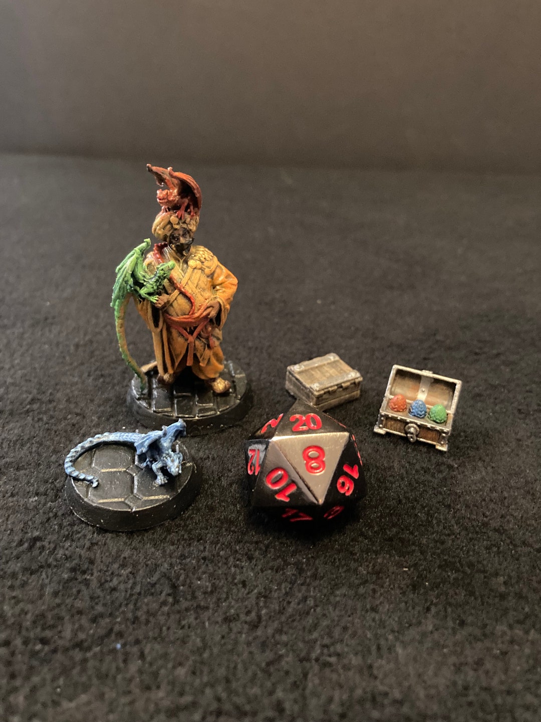 Dragon Merchant by Great Grimoire / Painted 32mm Miniature for Dungeons ...