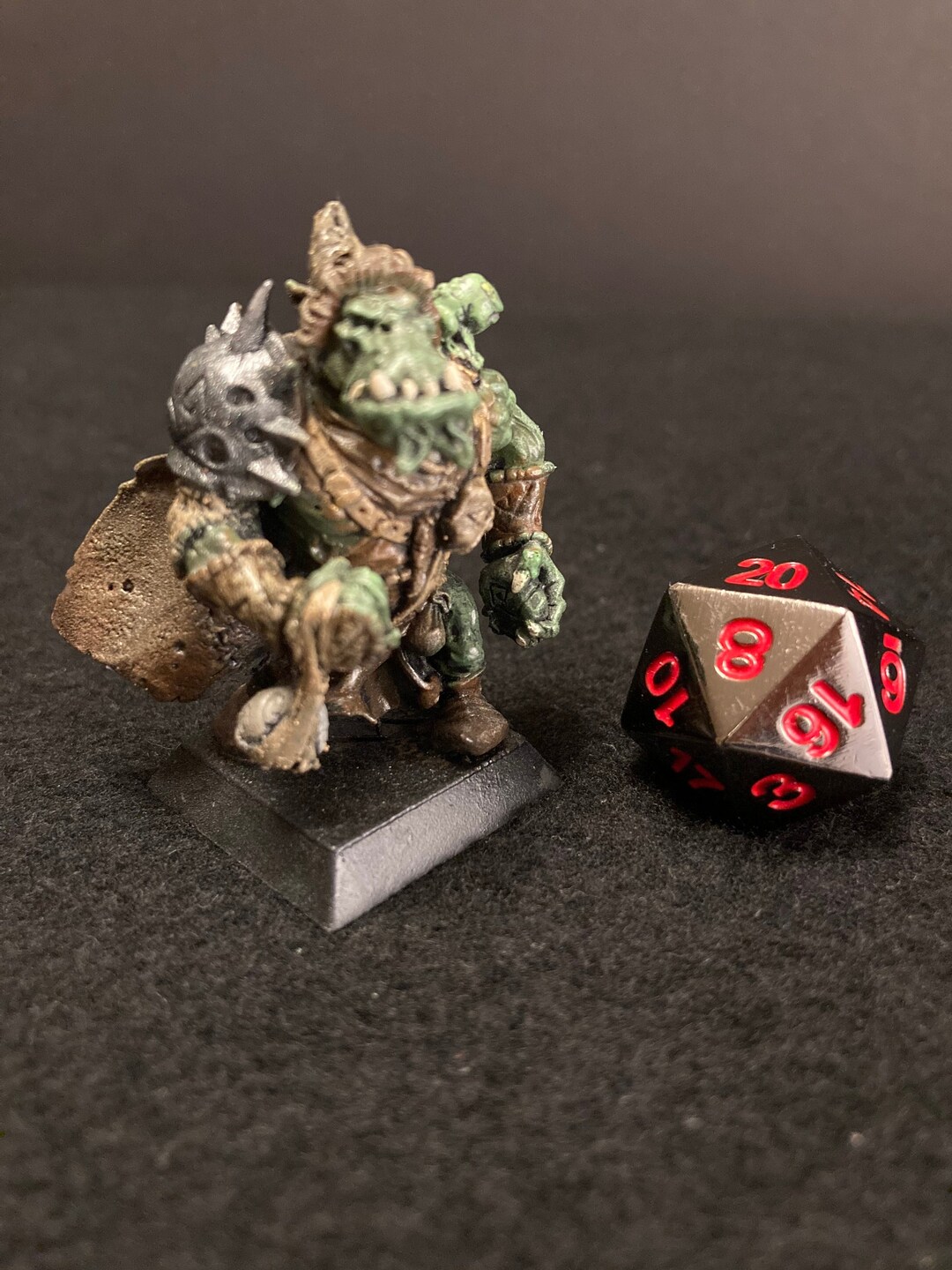 Orc Nomad / Painted 28mm Miniature for Dungeons & Dragons Dnd / Hermit ...
