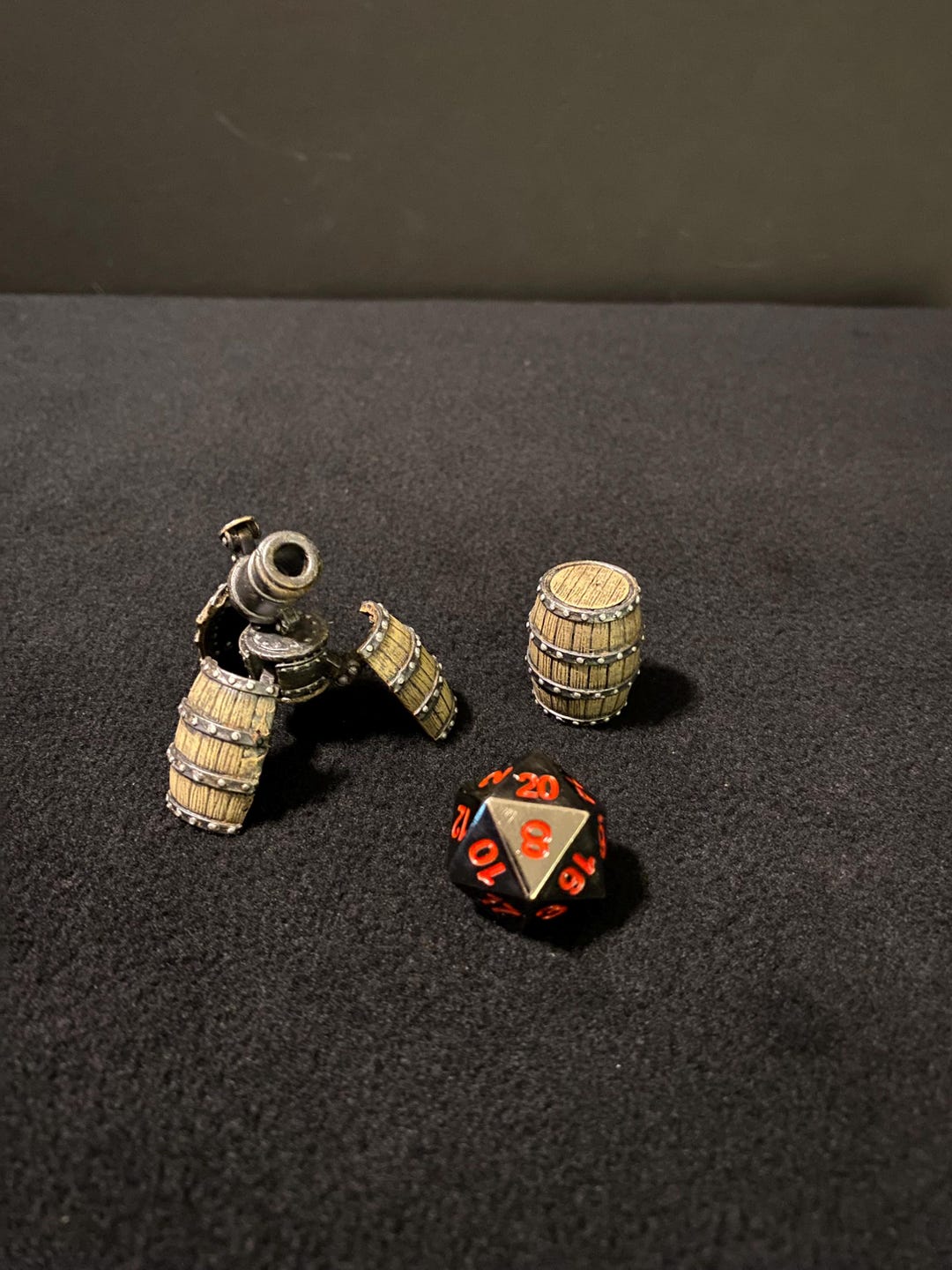 Cannon Barrel Turret by Goonmaster / Painted 28mm Miniature for ...