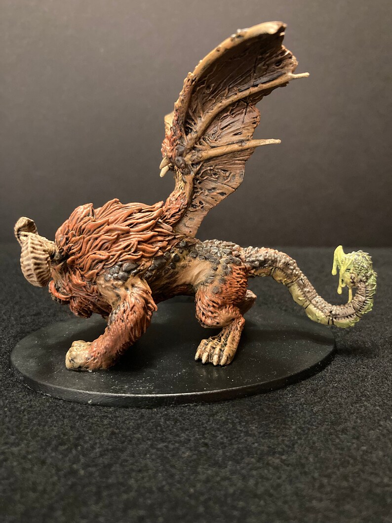 Manticore From Mythic Battles Pantheon / Huge Painted Miniature for ...