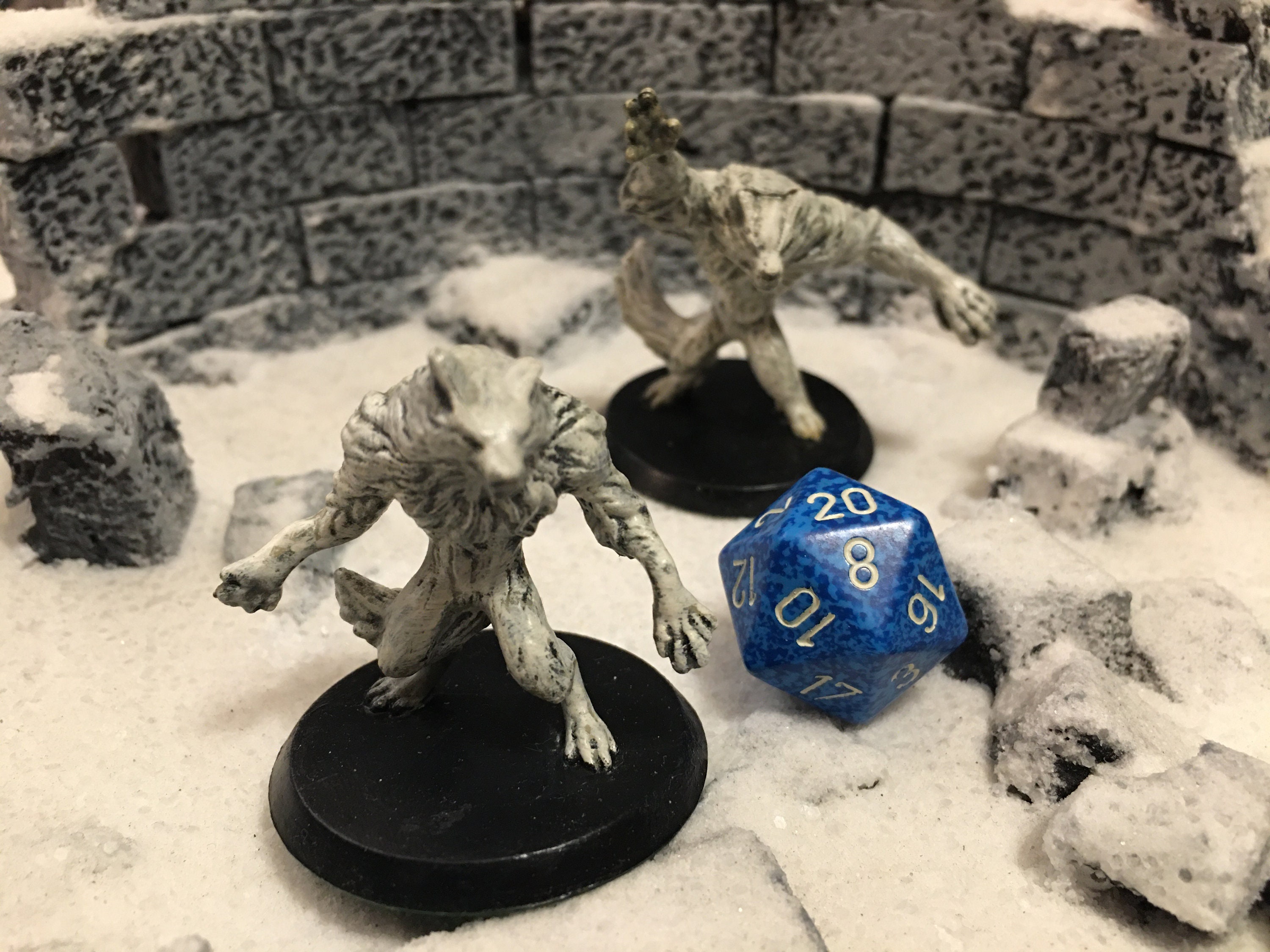Winter Werewolves From MTG Arena of the Planeswalkers / Set of - Etsy