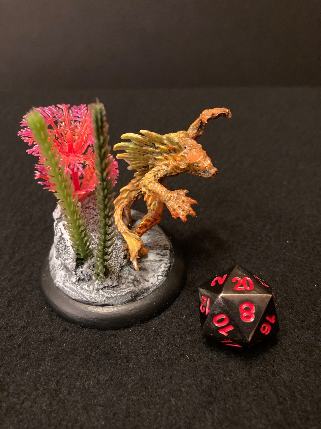 Sea Creature of Blood Reef by Reaper Bones / Painted 28mm Miniature for ...
