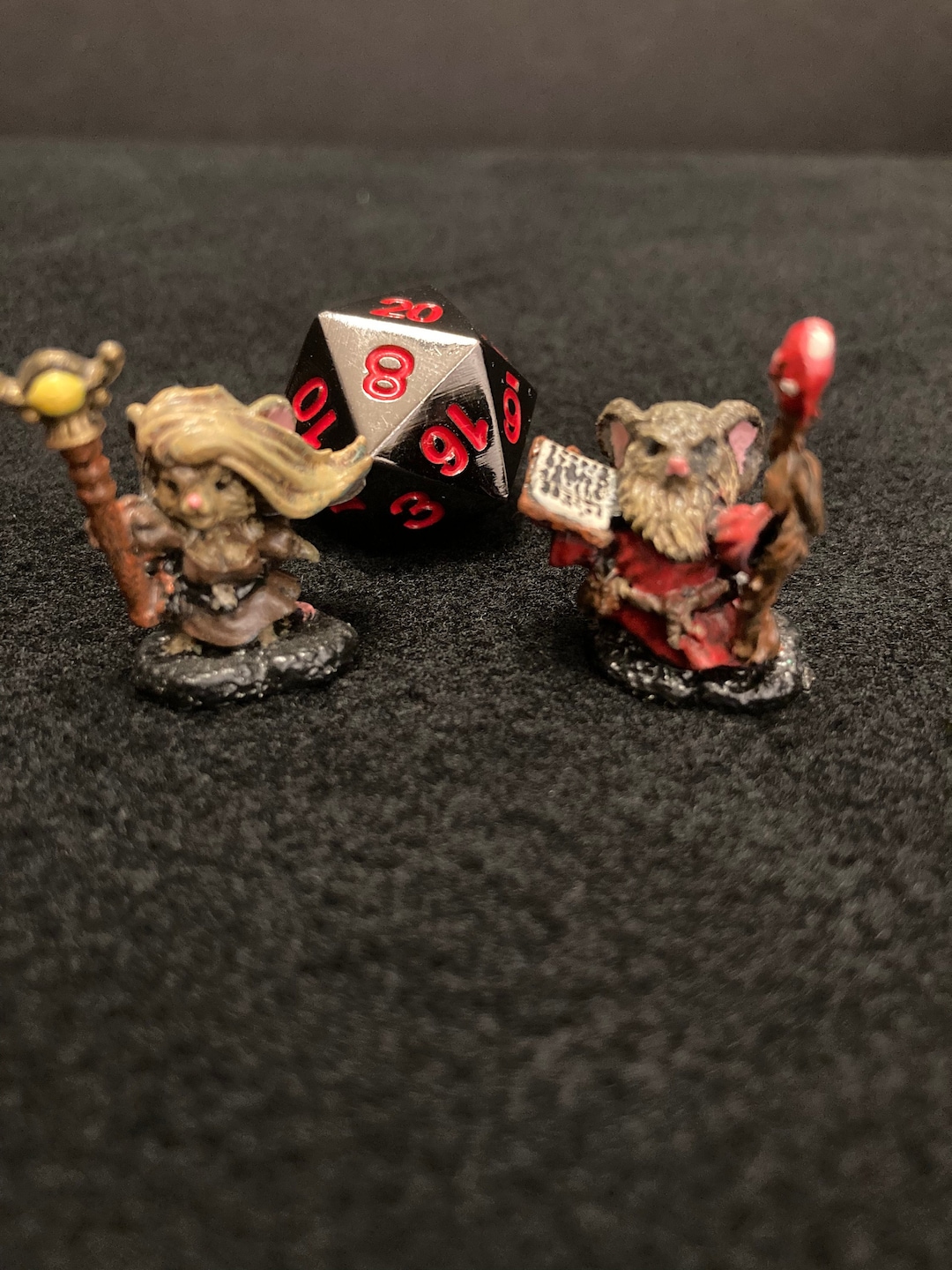 Mousling Wizards by Reaper Dark Heaven / Painted 28mm Miniature for ...