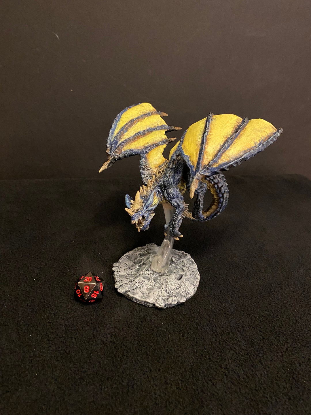 Adult Blue Dragon by Nolzur’s Marvelous Miniatures / Painted 28mm ...