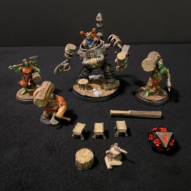 Painted Mech Miniatures - Etsy