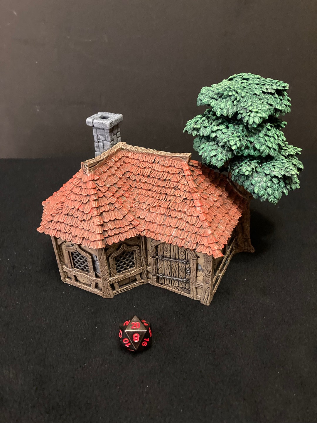 Alchemist’s House by 3degos / Painted 32mm Miniature Scatter Terrain ...